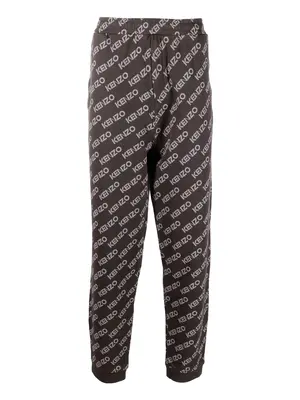 Kenzo Logo-print Track Pants - Black