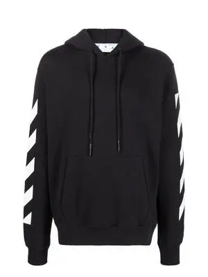 Off-White Diag Arrow Hoodie - Black