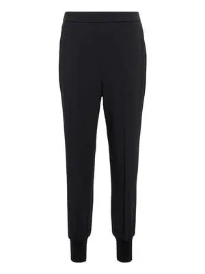 Stella McCartney Julia High-rise Tapered Trousers - Black
