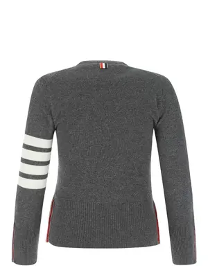 Thom Browne 4-bar Cashmere Jumper - Grey