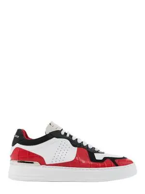 Philipp Plein Colour-block Low-top Sneakers - Red