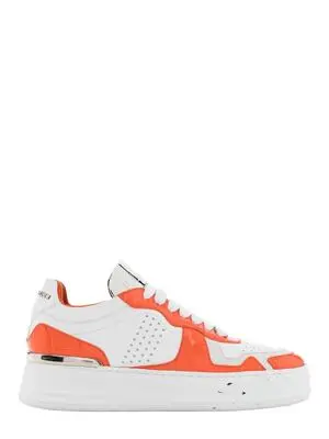 Philipp Plein Colour-block Low-top Sneakers - Orange