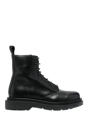 BUTTERO® Chunky Lace-up Boots - Black