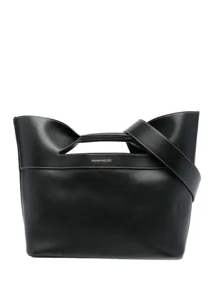 Alexander McQueen Logo-print Tote - Black