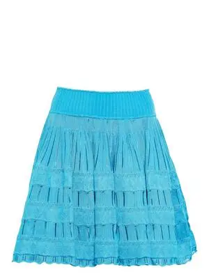 Alaïa Alaïa Crinoline Mini Skirt Blue