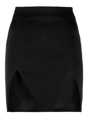 V:PM ATELIER Cut-out Mini Skirt - Black