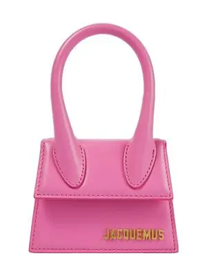 Jacquemus Le Chiquito Mini Leather Tote - Pink