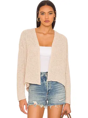 Velvet By Graham & Spencer Terrah Cardigan - Putty