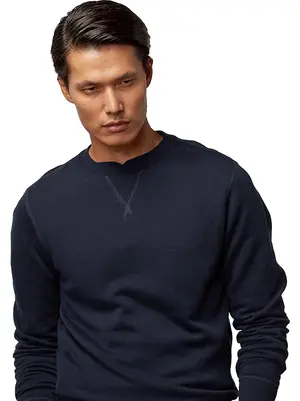 Ralph Lauren Ralph Lauren Fleece Crewneck Sweatshirt Classic Chairman Navy Mel