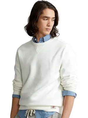 Ralph Lauren Ralph Lauren Fleece Crewneck Sweatshirt Deckwash White