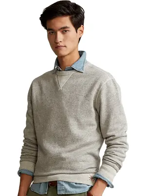 Ralph Lauren Ralph Lauren Fleece Crewneck Sweatshirt Heather