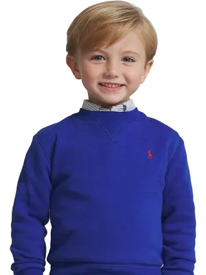 Ralph Lauren Ralph Lauren Fleece Crewneck Sweatshirt Heritage Royal