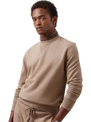 Ralph Lauren Ralph Lauren Fleece Crewneck Sweatshirt Truffle Melange