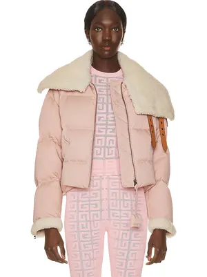 Moncler 1 Jw Anderson Penygardner Denim Jacket - Pink