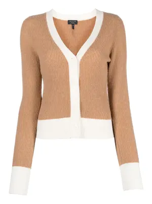 RAG & BONE Rag & Bone Ribbed Cashmere Cardigan