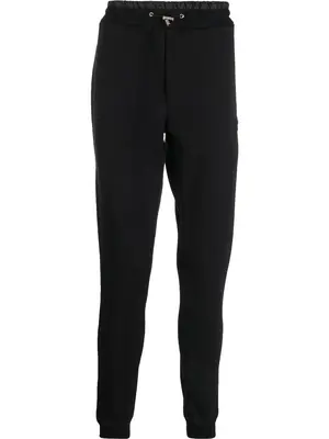Philipp Plein Logo-patch Track Pants - Black