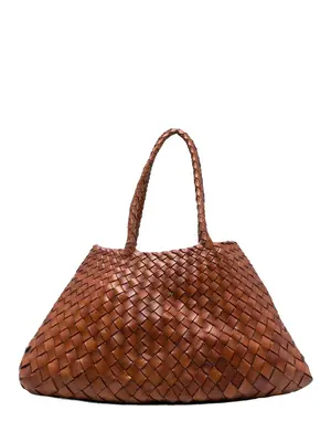 Dragon Diffusion Big Santa Croce Tote Bag - Brown