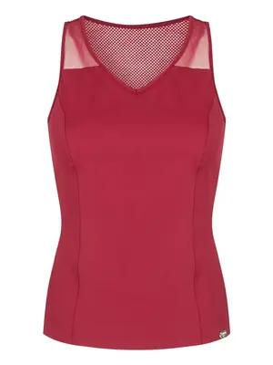 AMIR SLAMA GYM Manly Performance Tank Top - Red