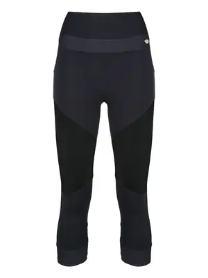 AMIR SLAMA GYM Slama Gym + Manly Cropped Performance Leggings - Black