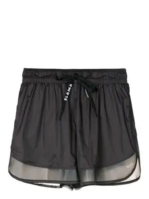 AMIR SLAMA GYM Running Shorts - Black