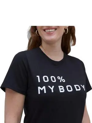 Everlane 100% My Body Box-cut T-shirt - Black