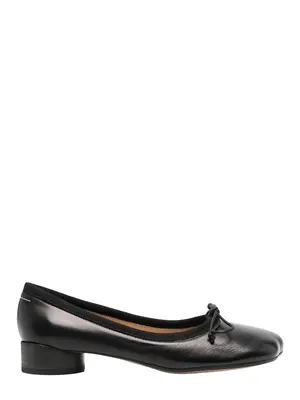MAISON MARGIELA Anatomic Leather Ballerinas - Black
