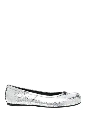 MAISON MARGIELA Tabi Ballerina Shoes - Silver