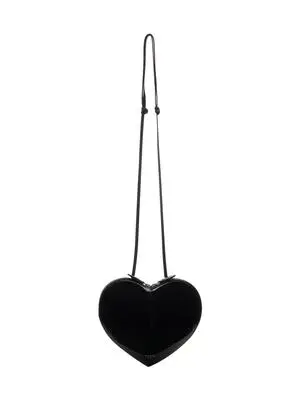 Alaïa Le Coeur Crossbody Bag - Black