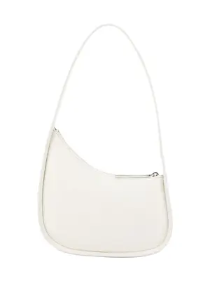 THE ROW Half Moon Leather Shoulder Bag