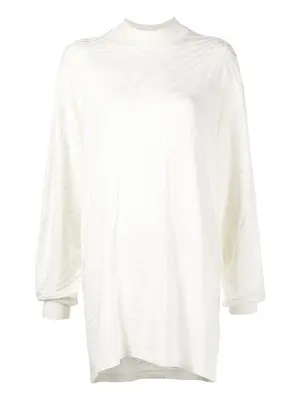 RtA Tropical Cassia Oversized Dress - White