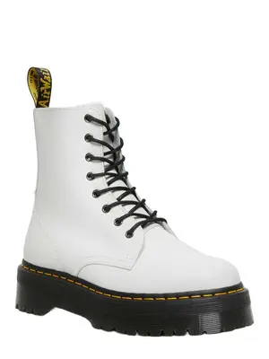 Dr. Martens Dr. Martens Jadon Smooth Leather Platform Boots White