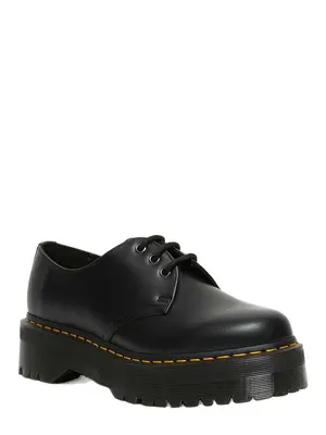 Dr. Martens Dr. Martens 1461 Smooth Leather Platform Shoes Black