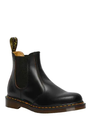 Dr. Martens 2976 Vintage Made In England Chelsea Boots - Black