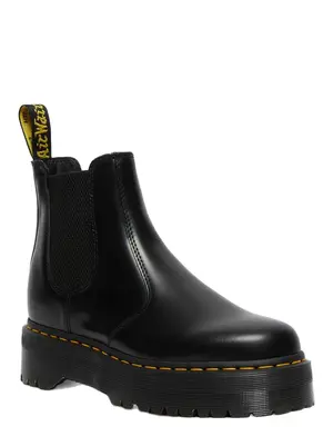 Dr. Martens 2976 Platform Chelsea Boots - Black
