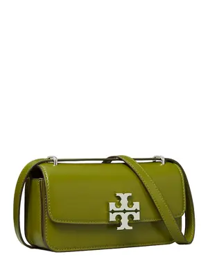 Tory Burch Small Eleanor Rectangular Bag Dark Matcha