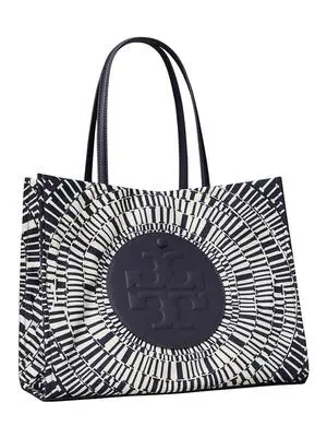 Tory Burch Ella Printed Small Tote - Navy Circle
