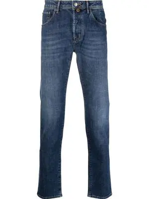 Incotex Straight-leg Denim Jeans - Blue