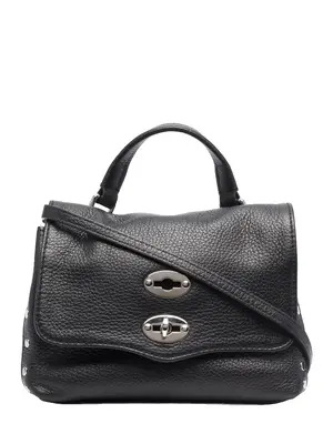 ZANELLATO Postina Mini Leather Bag - Black