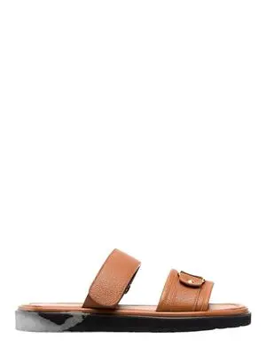 FERRAGAMO Vara Touch-strap Sandals - Brown