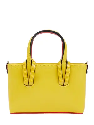 CHRISTIAN LOUBOUTIN Cabata Nano Tote - Yellow