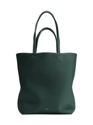 Cuyana Italian Leather Tote Bag - Forest