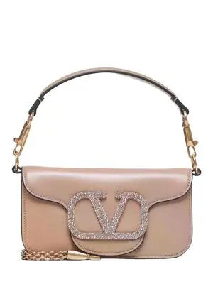 Valentino Garavani Locò Cross-body Bag Pink