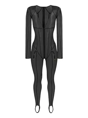 MAISON CLOSE L'amoureuse Jumpsuit - Black