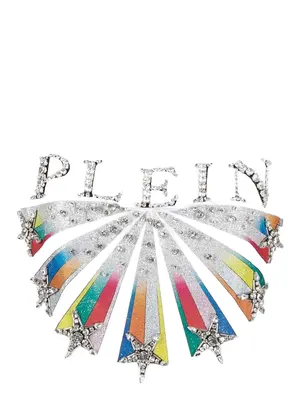 Philipp Plein Embellished Logo-print T-shirt - White