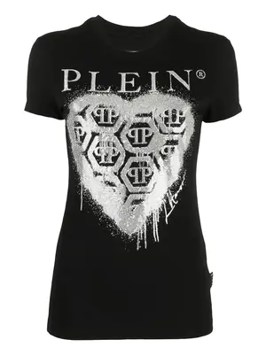 Philipp Plein Logo-print T-shirt - Black