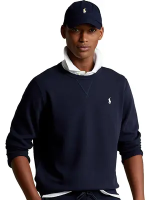 Ralph Lauren Double-knit Sweatshirt - Aviator Navy