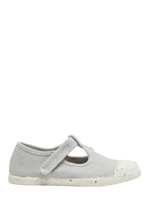 CHILDRENCHIC CHILDRENCHIC T-Strap Canvas Sneakers Grey