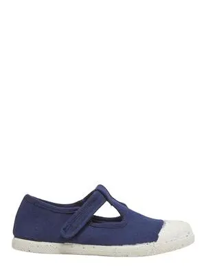 CHILDRENCHIC CHILDRENCHIC T-Strap Canvas Sneakers Navy
