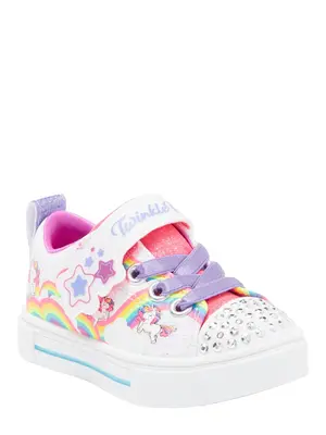 Sketchers SKECHERS Twinkle Sparks Light-up Sneaker White/ Multi