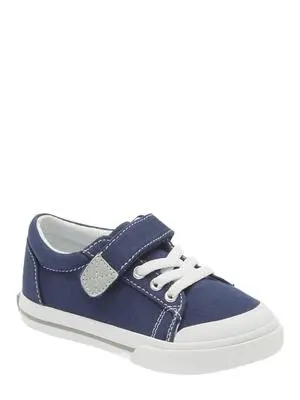 FOOTMATES Footmates Jordan Canvas Sneaker Navy
